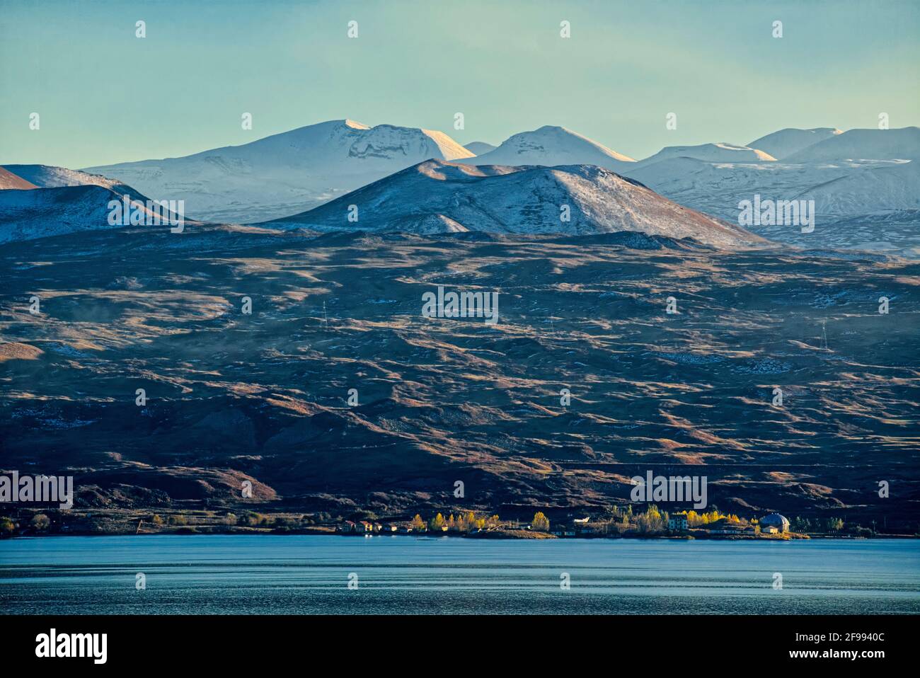 Today the two black temples of Sevan stand deserted like two guards of ...