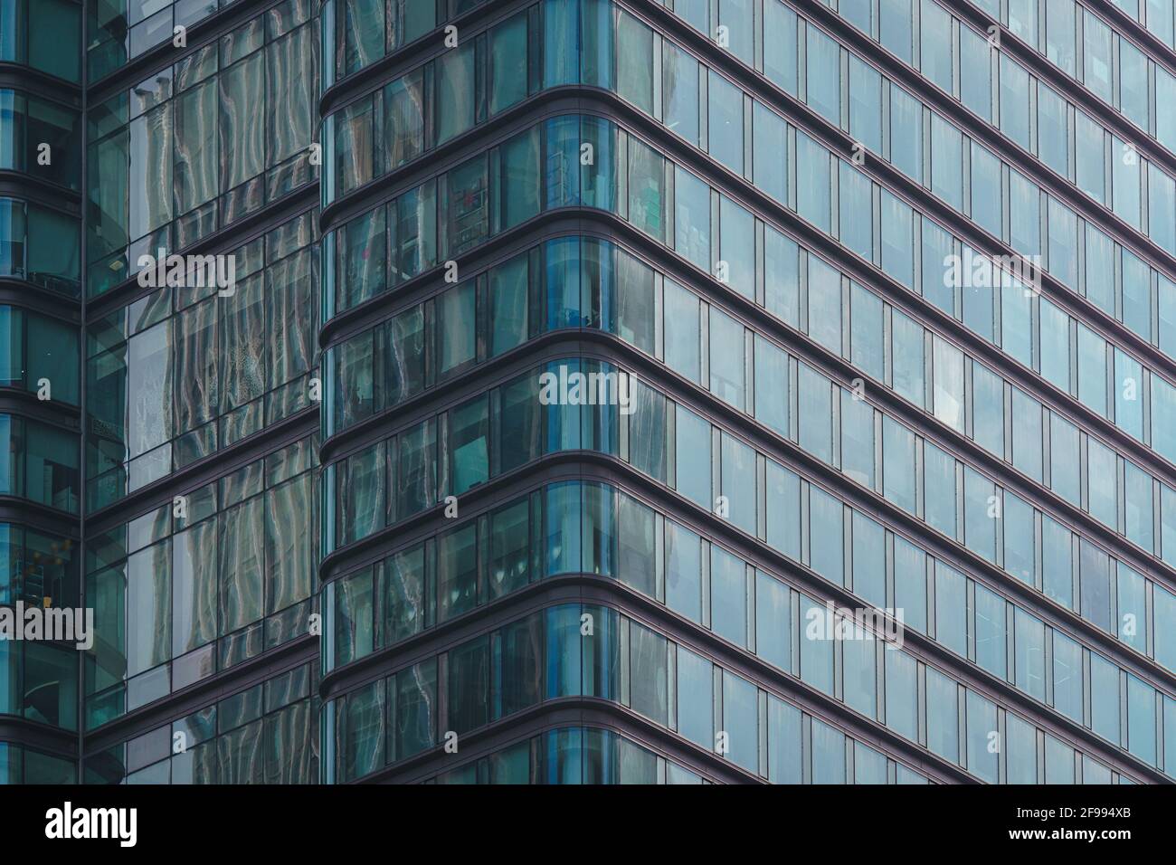 Glass window wall background of a modern city high-rise building Stock ...