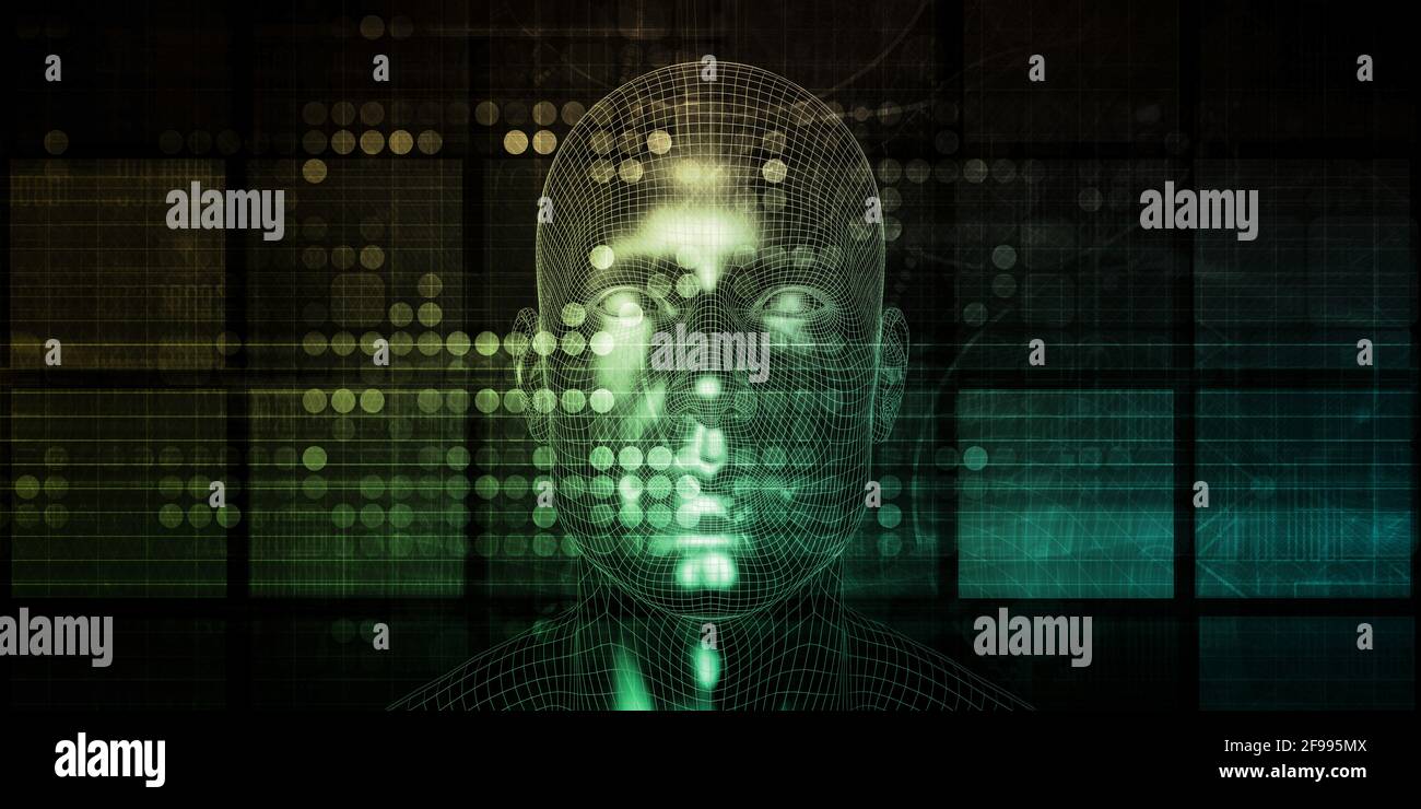 Man Machine Integration Design and Analytics System Stock Photo - Alamy