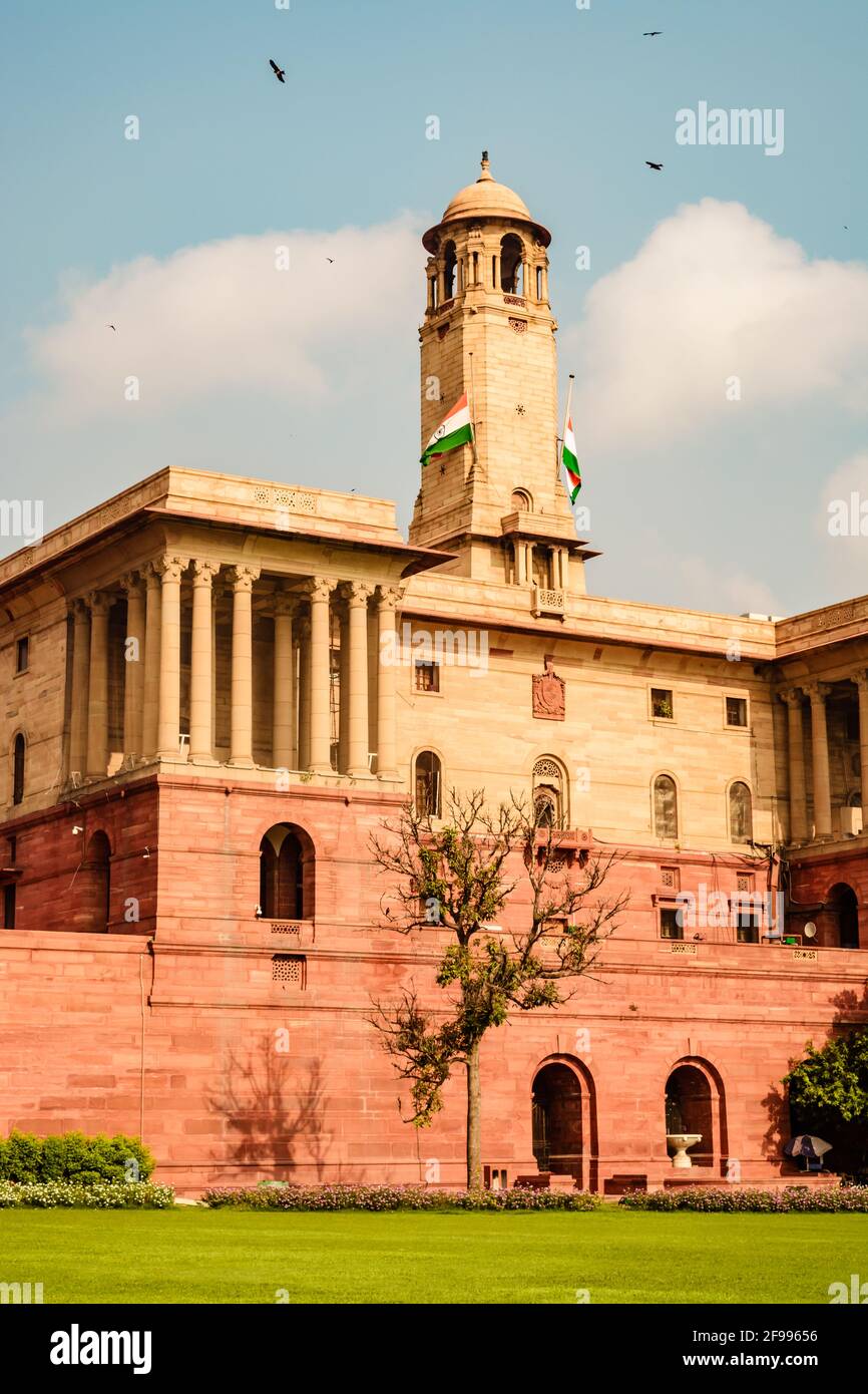 Central secretariat building india hi-res stock photography and images ...
