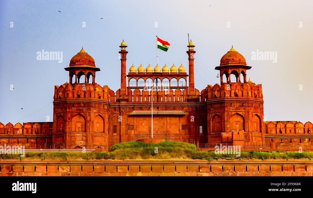 Red Fort is a historic fort UNESCO world Heritage Site at Delhi. On Independence day, the Prime ...