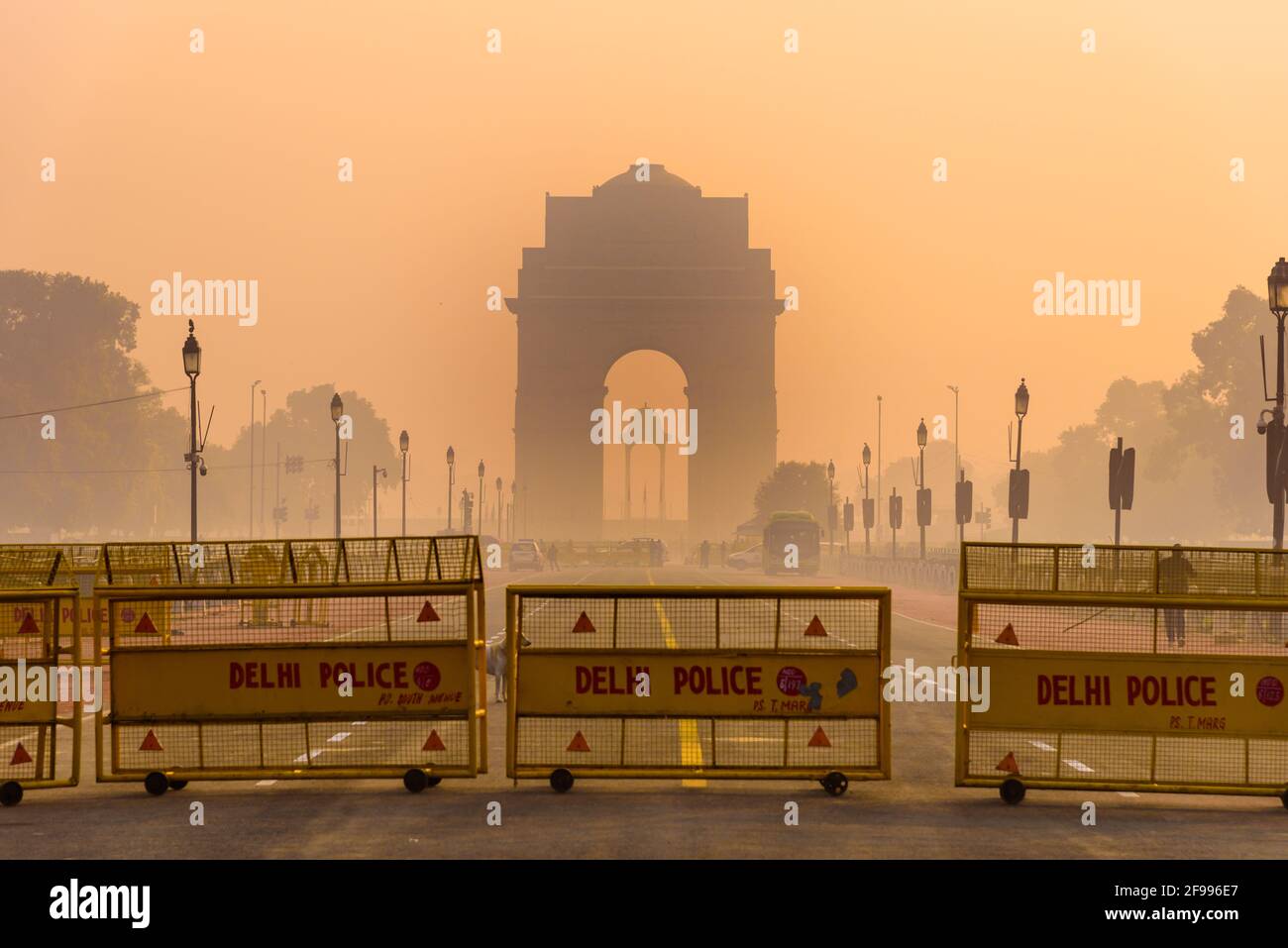 India Gate, New Delhi, March-2019: It is a triumphal arch architectural ...