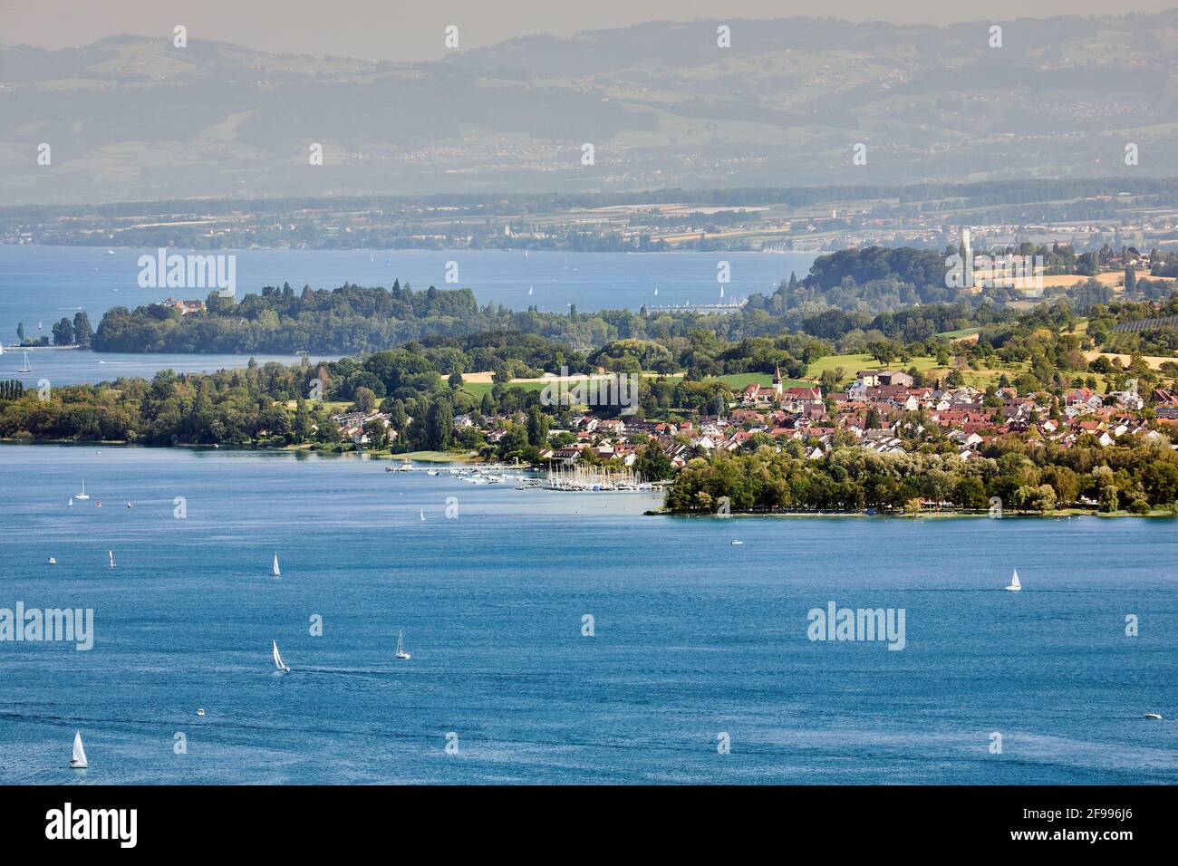 Lake Constance impresses with its imposing size Stock Photo - Alamy