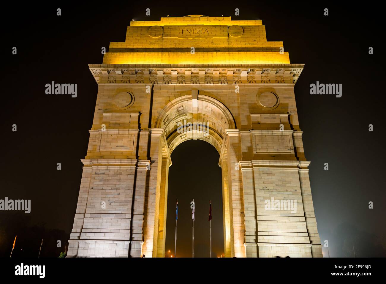 India gate during night at New Delhi,India Stock Photo - Alamy