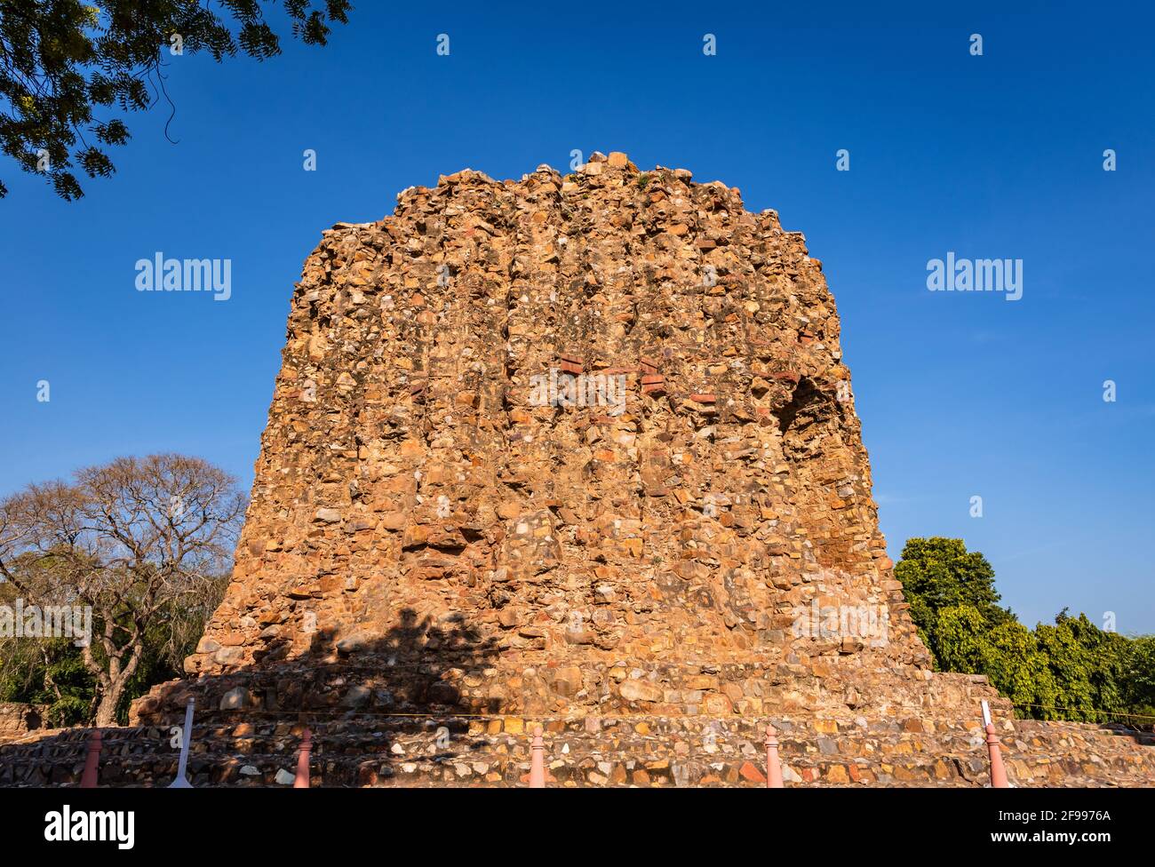 Alai Minar is an incomplete monument at the Qutb complex (Qutub), an ...