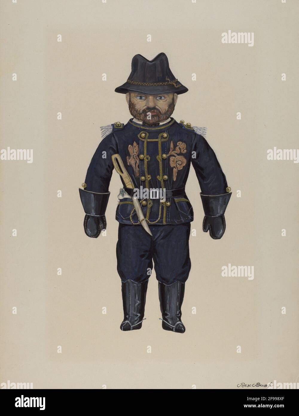 Male doll with weapon hi-res stock photography and images - Alamy