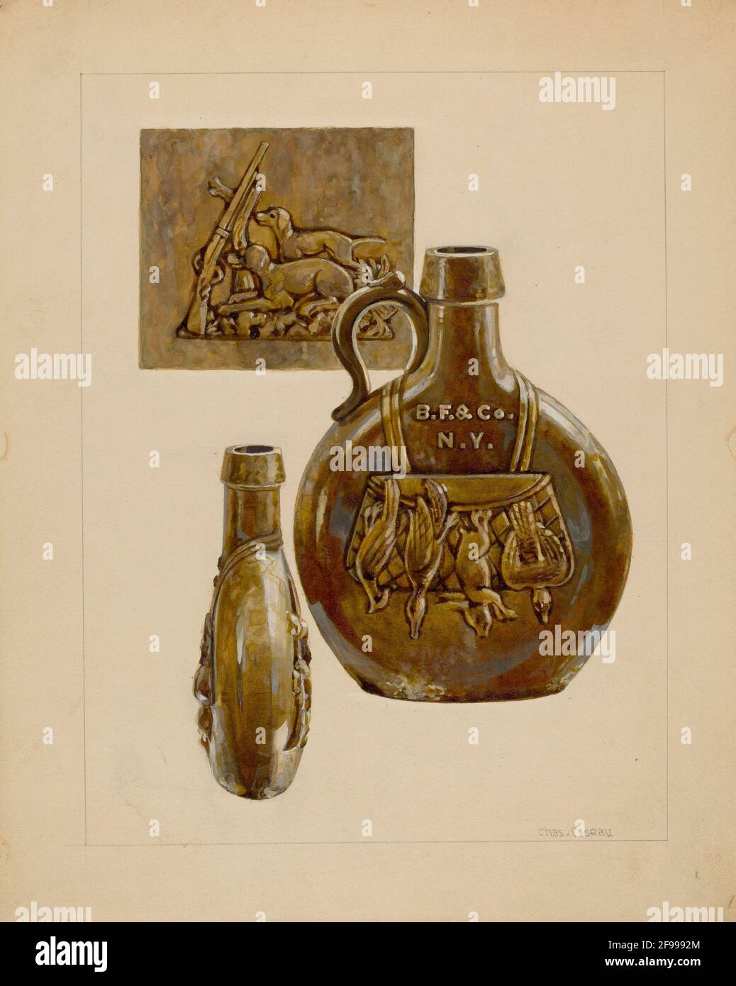 1940s liquor bottles hi-res stock photography and images - Alamy