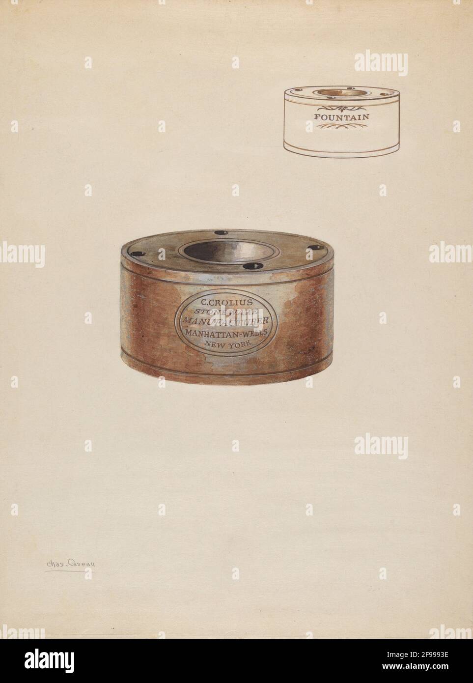 Stoneware inkwell hi-res stock photography and images - Alamy