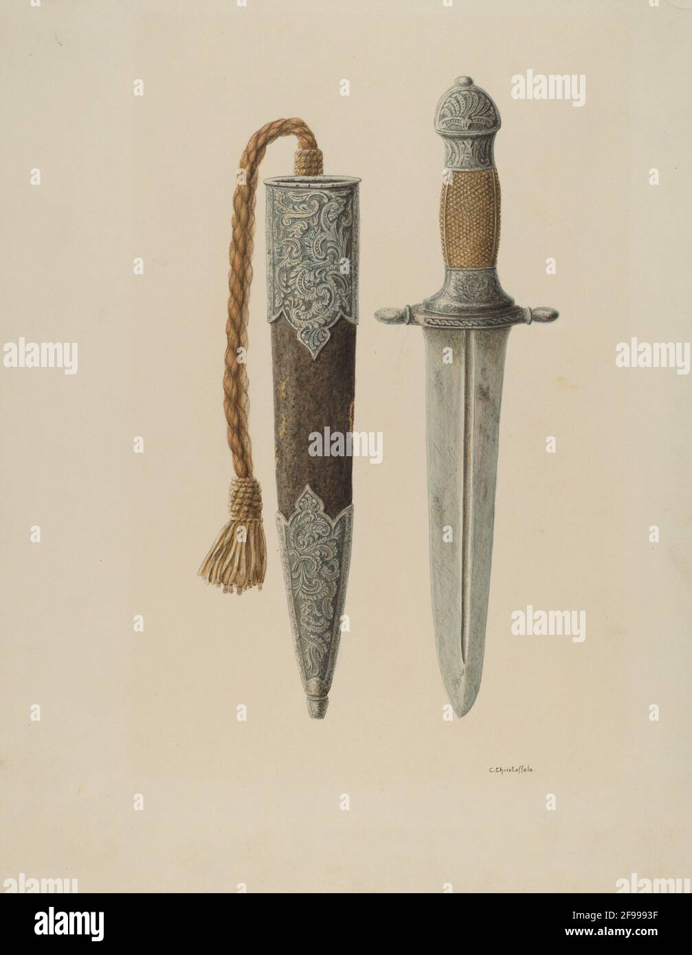 Dagger with sheath hi-res stock photography and images - Alamy