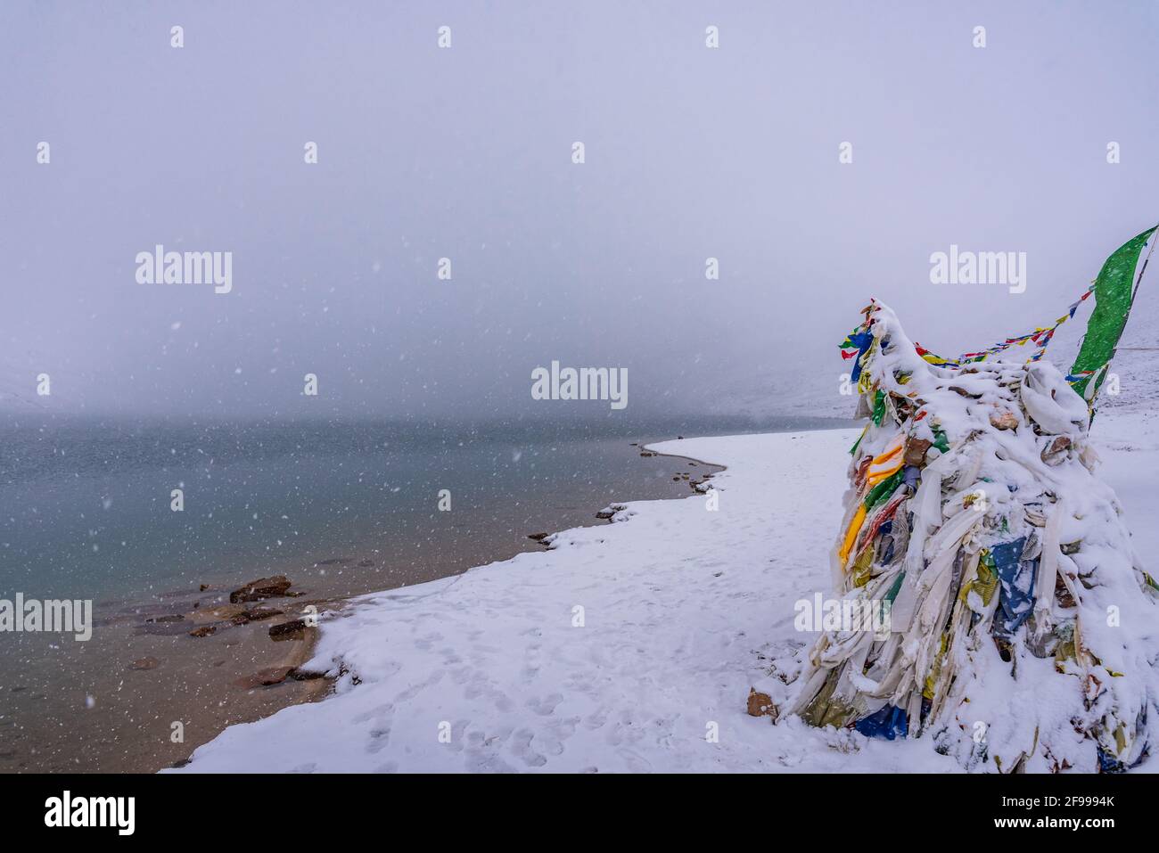 Snowy Chandratal or Lake of the moon is a high altitude lake located at ...