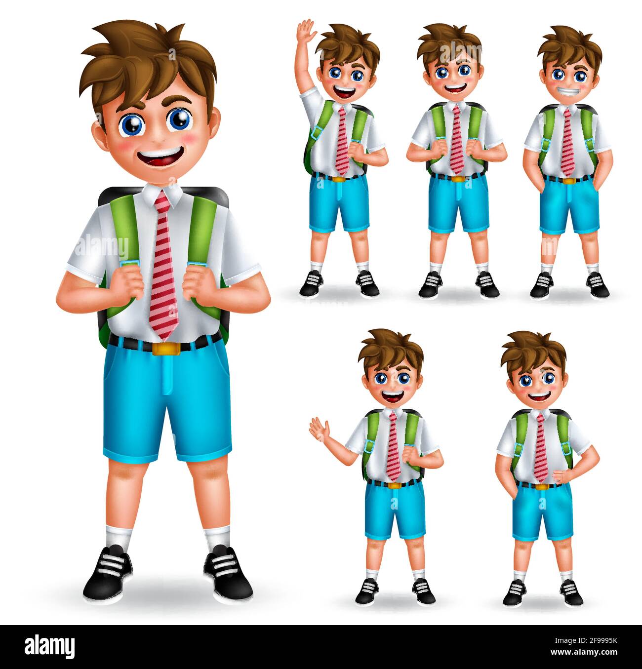 Student standing class Stock Vector Images - Alamy