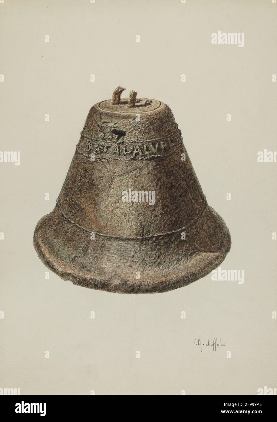 Church bell ringing art hi-res stock photography and images - Alamy