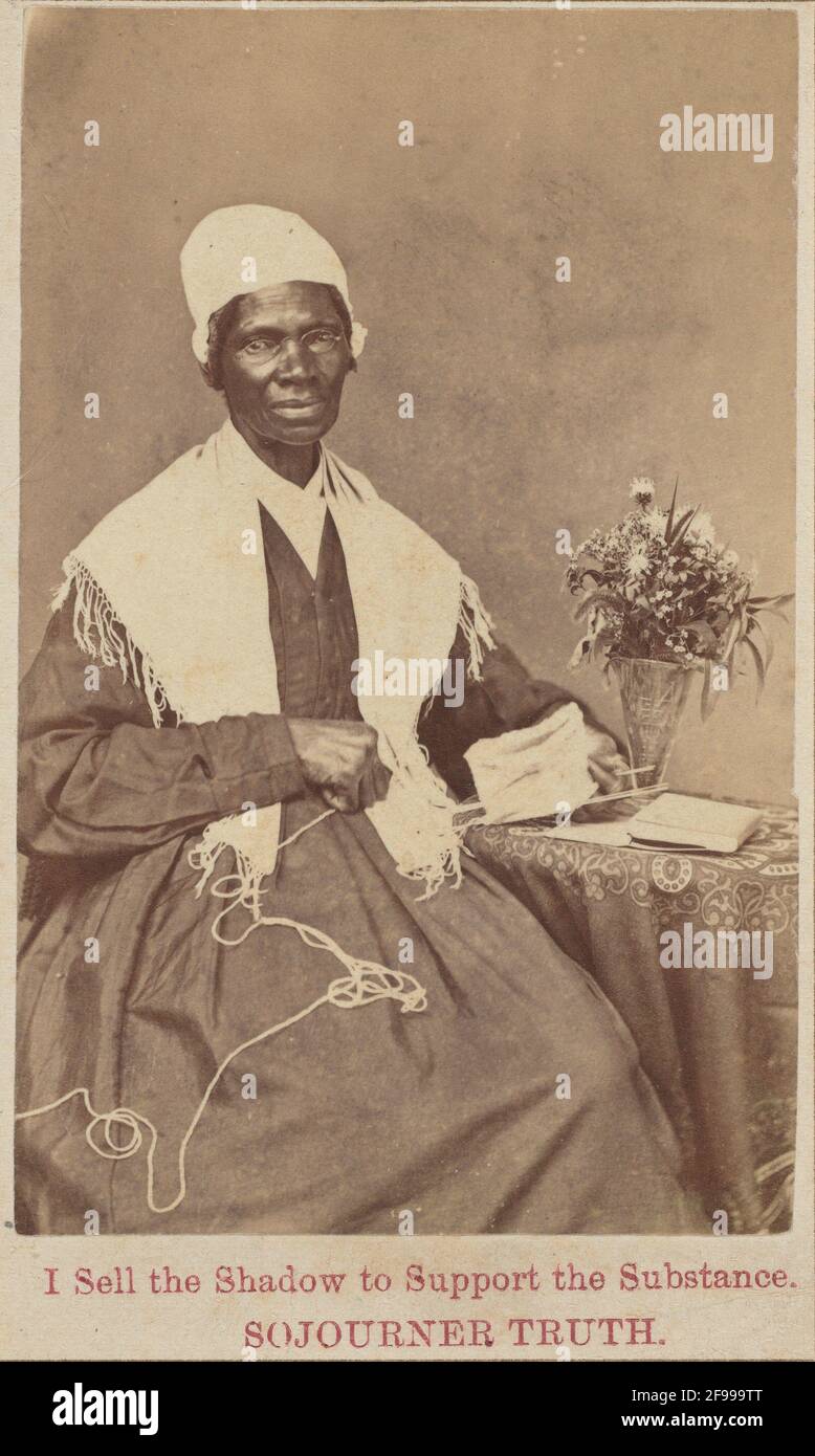 Sojourner Truth, 1864 Stock Photo - Alamy
