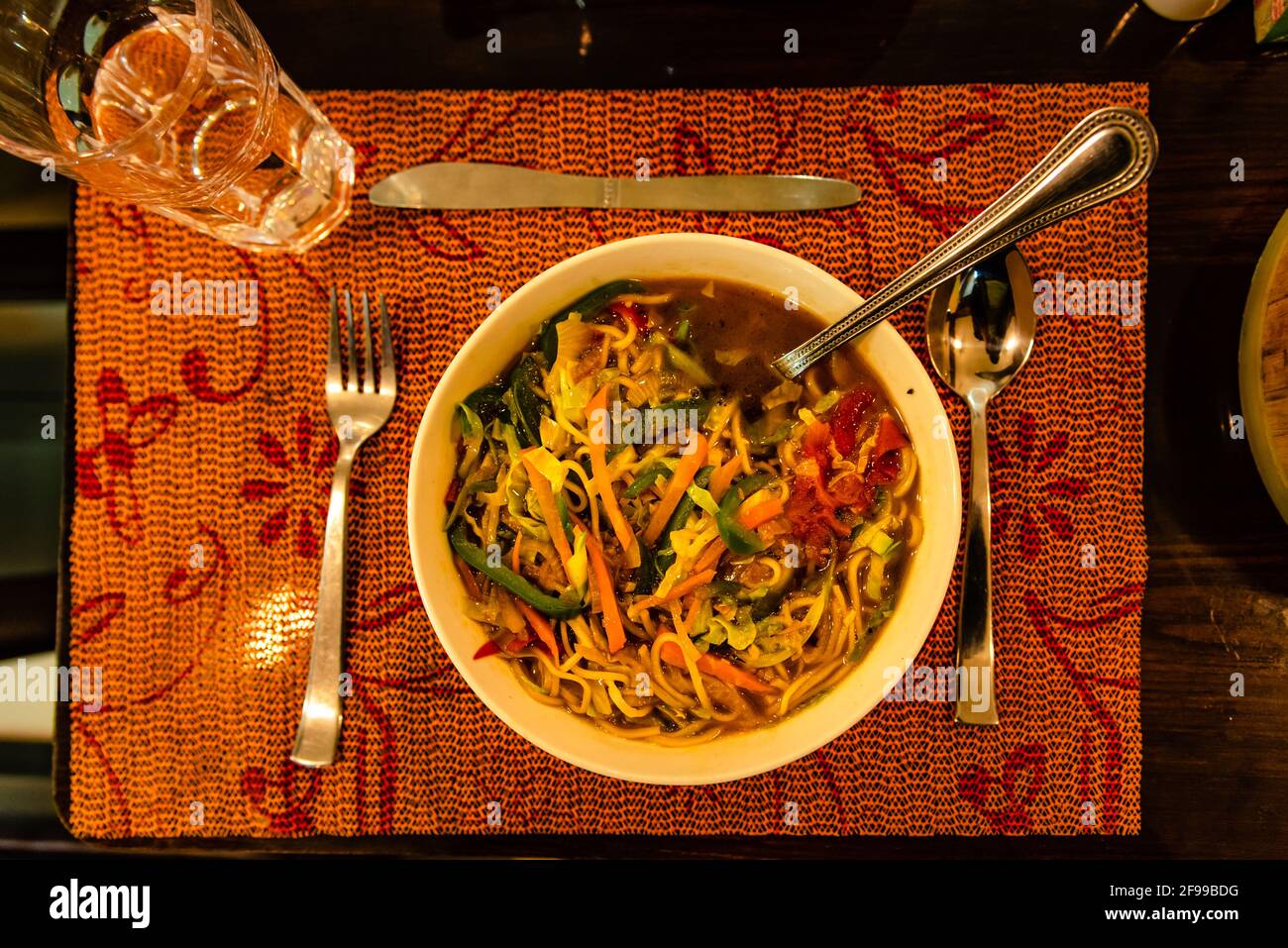 Thukpa is a Tibetan noodle soup, which originated in the eastern part ...