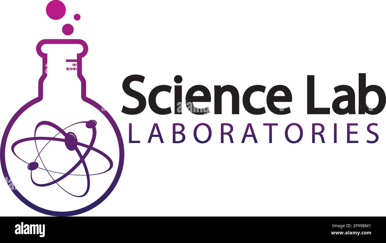 Science Lab logo.Laboratory Tube Logo Template Design Vector, Emblem ...