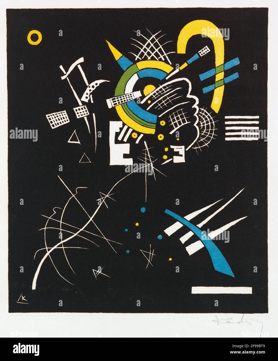 Vasily Kandinsky – Small Worlds VII (Kleine Welten VII) from Small ...