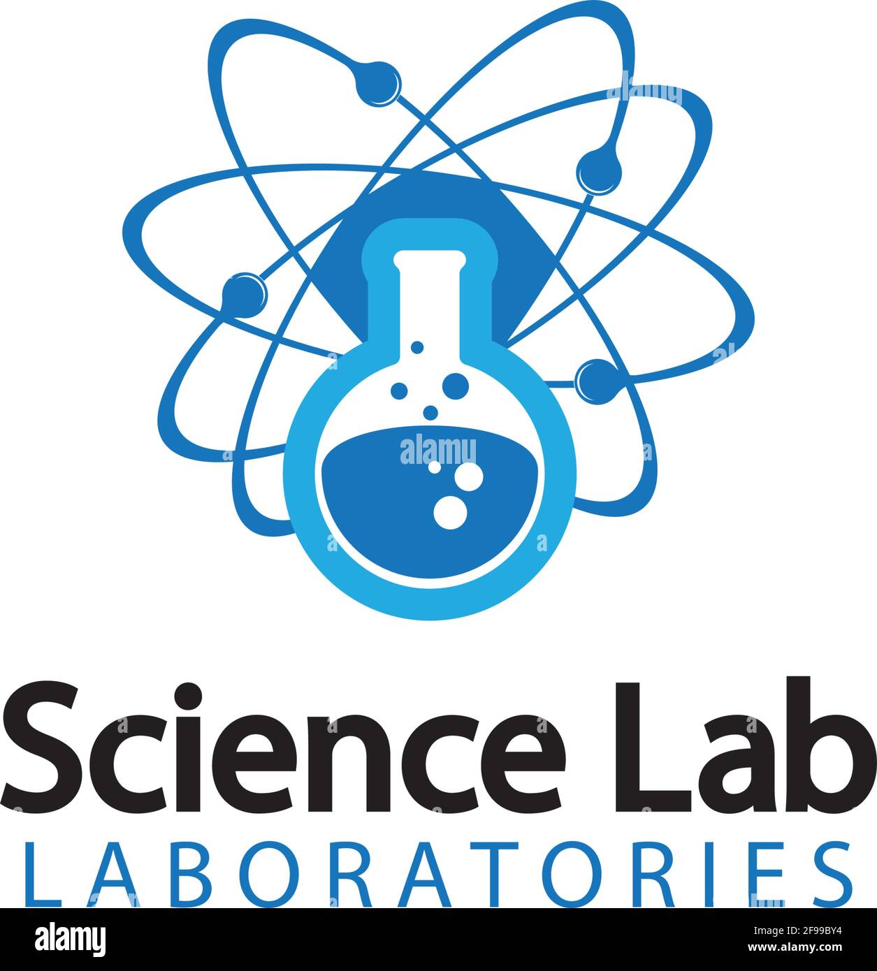 Science Lab logo.Laboratory Tube Logo Template Design Vector, Emblem ...