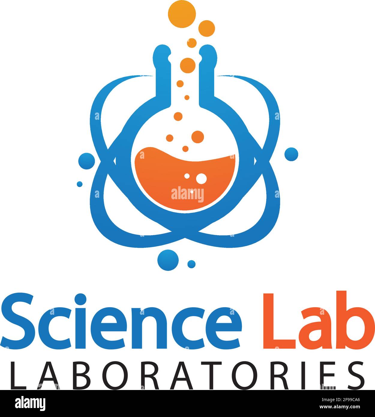 Science Lab logo.Laboratory Tube Logo Template Design Vector, Emblem ...