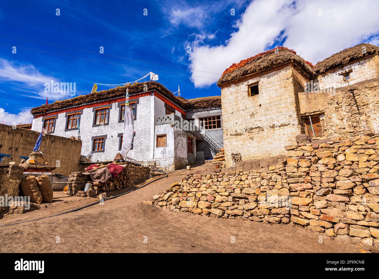 Hikkim village hi-res stock photography and images - Alamy