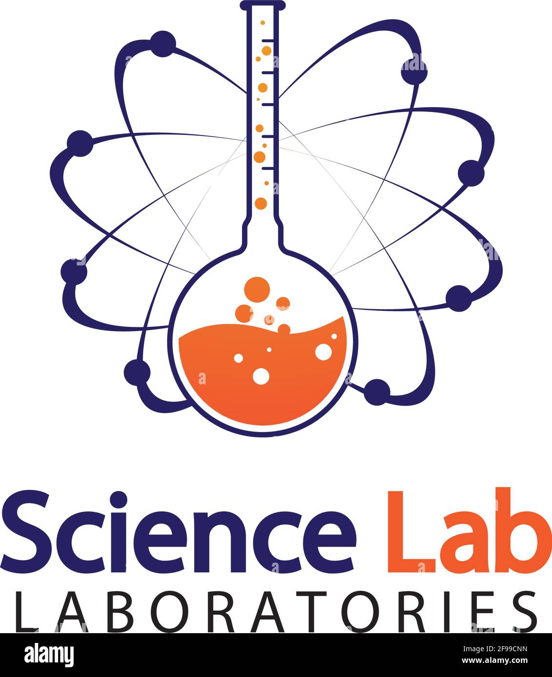 Science Lab logo.Laboratory Tube Logo Template Design Vector, Emblem ...