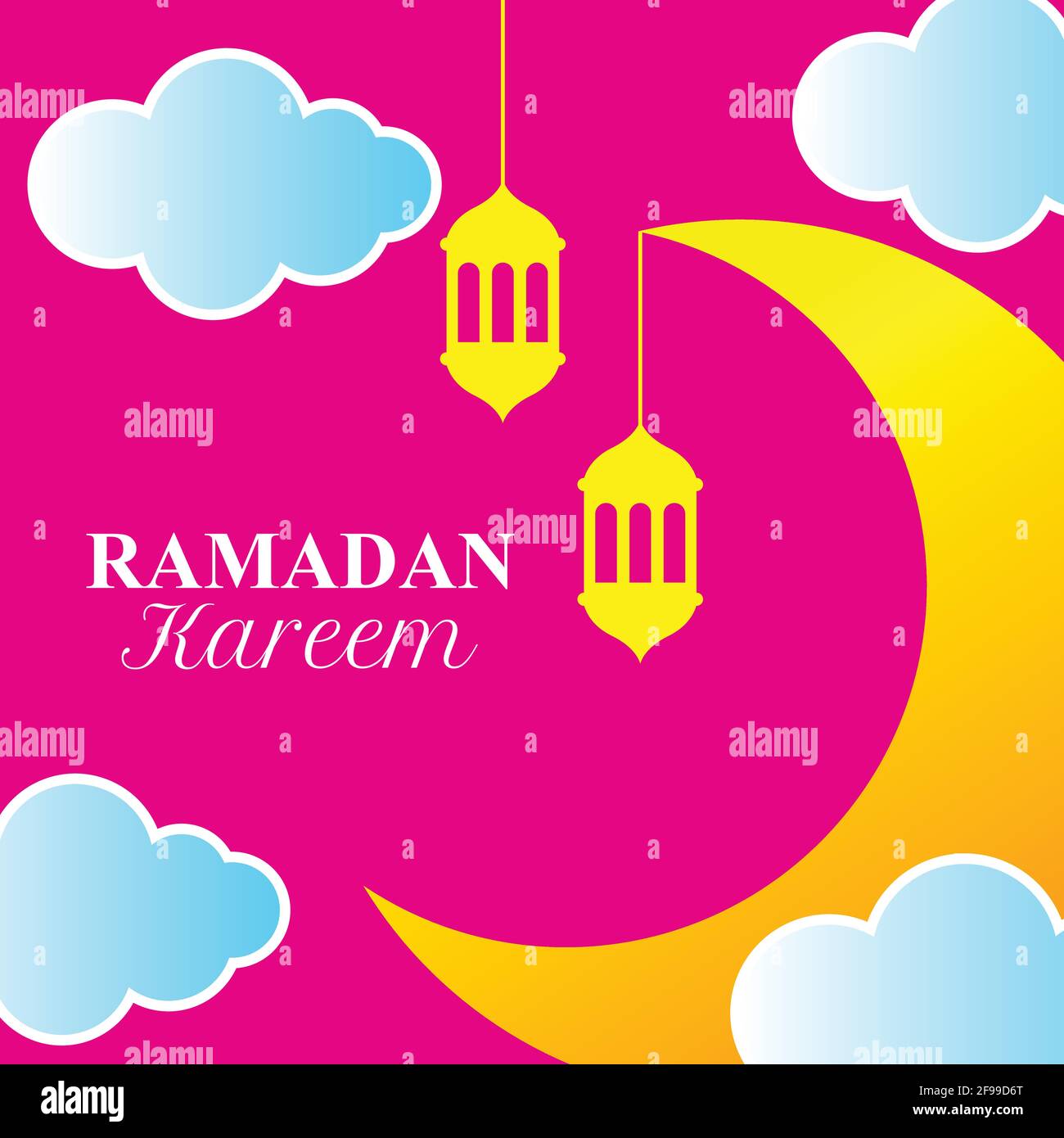 Islamic Holy Month of Ramadan poster design Stock Vector Image & Art ...