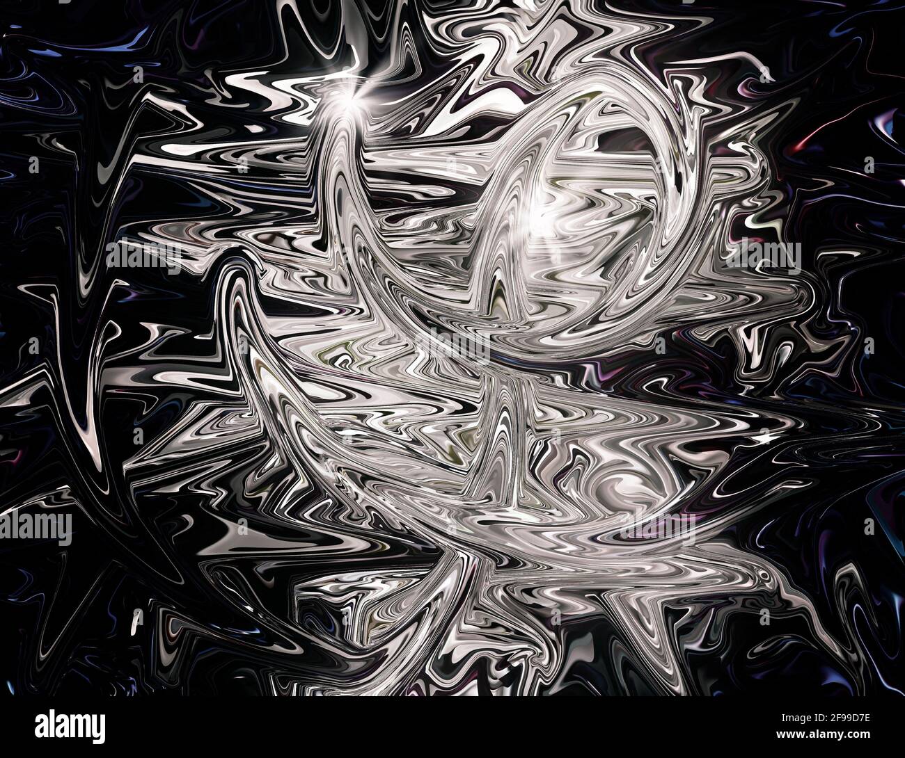 Crew abstract with shiny shades of silver for art and imagination Stock ...