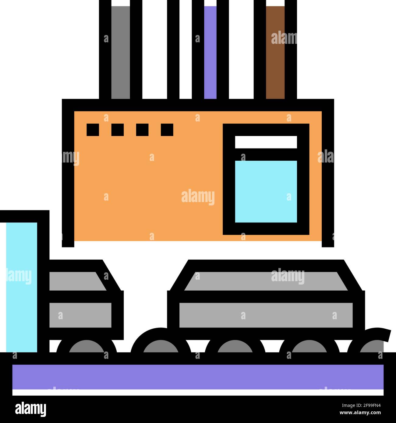 Aluminium production process Stock Vector Images - Alamy