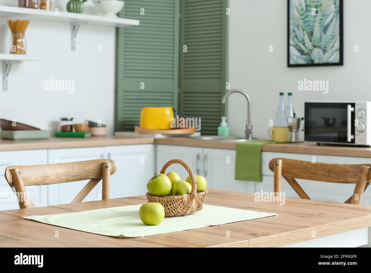 Dinner table with folding chairs hi-res stock photography and images ...
