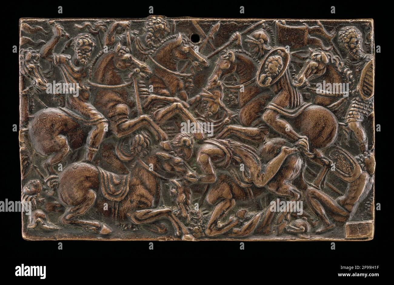 Relief sculpture people fighting hi-res stock photography and images ...