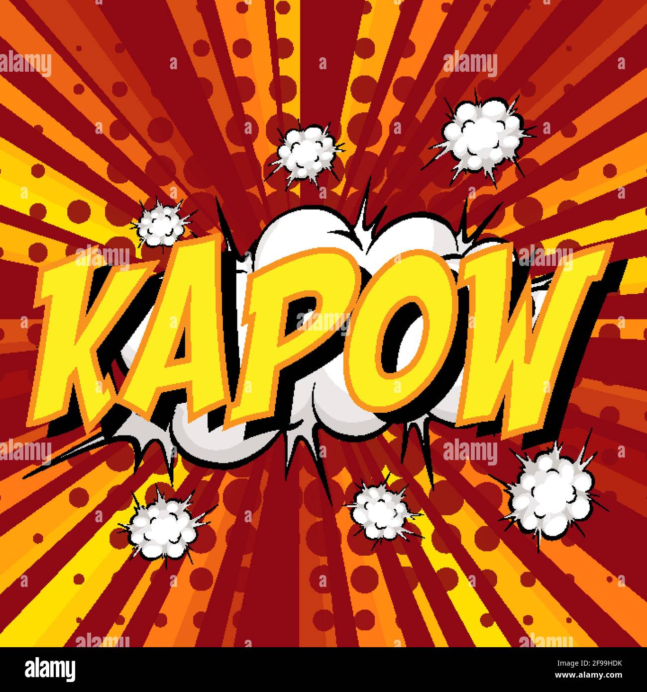 Kapow bubble hi-res stock photography and images - Alamy