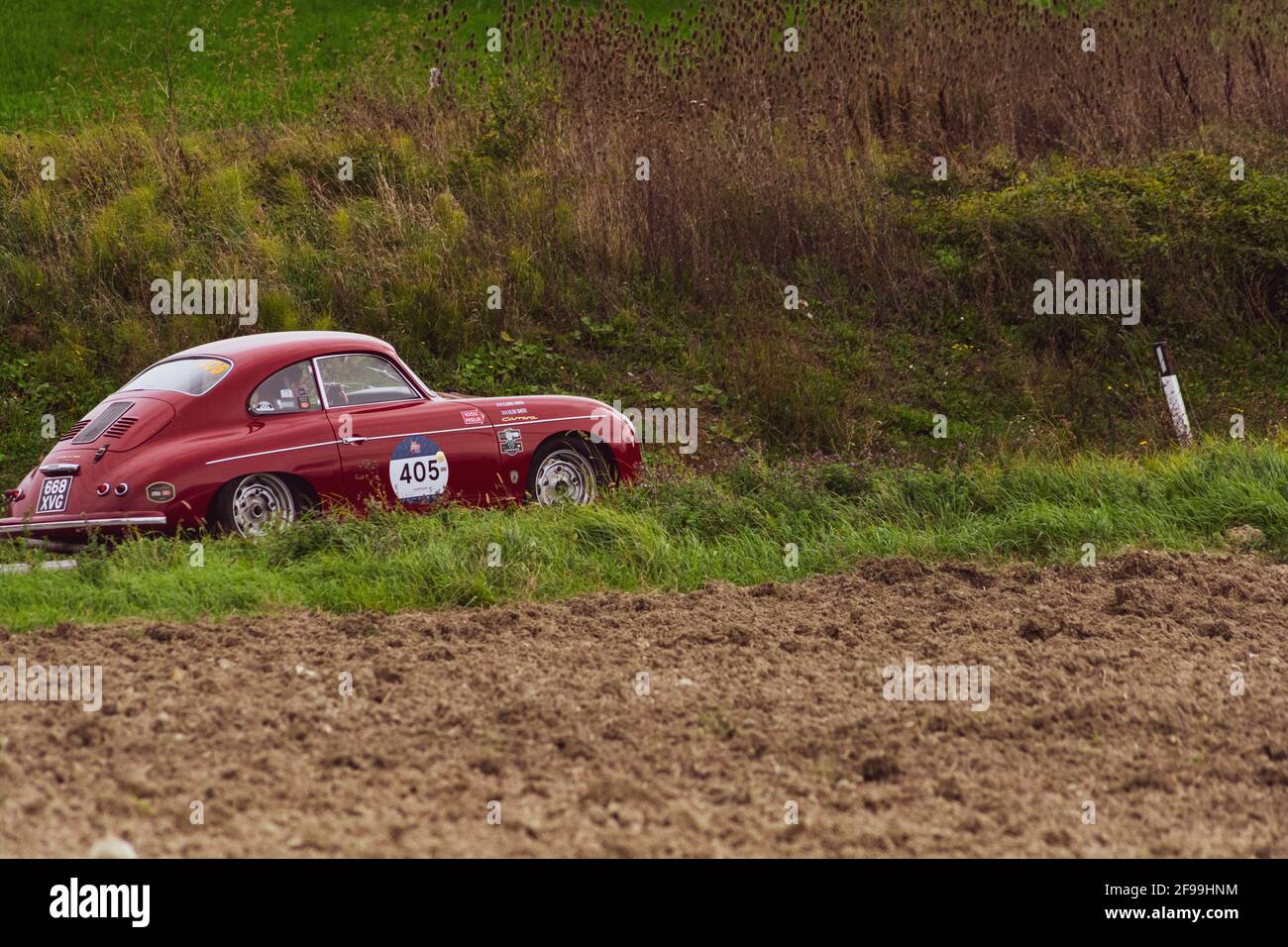 CAGLI , ITALY - OTT 24 - 2020 : PORSCHE 356 A CARRERA 1500 GS 1956 on ...