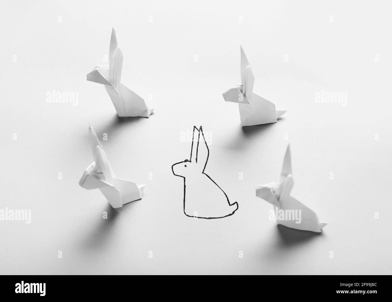 Crowd rabbits Black and White Stock Photos & Images - Alamy Crowd rabbits Black and White Stock Photos & Images - Alamy