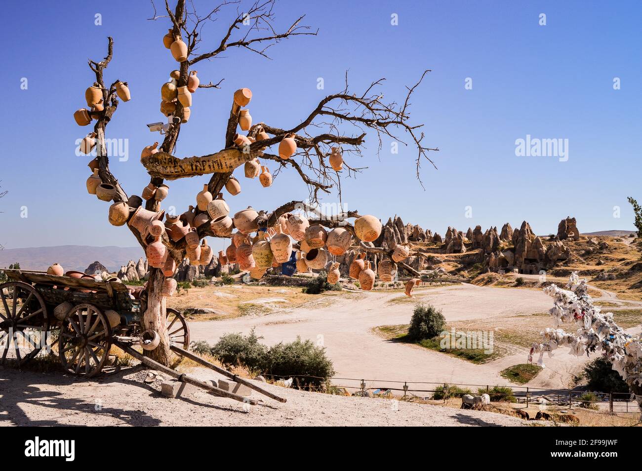 CAPADO, TURKEY - Dec 29, 2020: Pot factory in a valley of Cappadocia ...