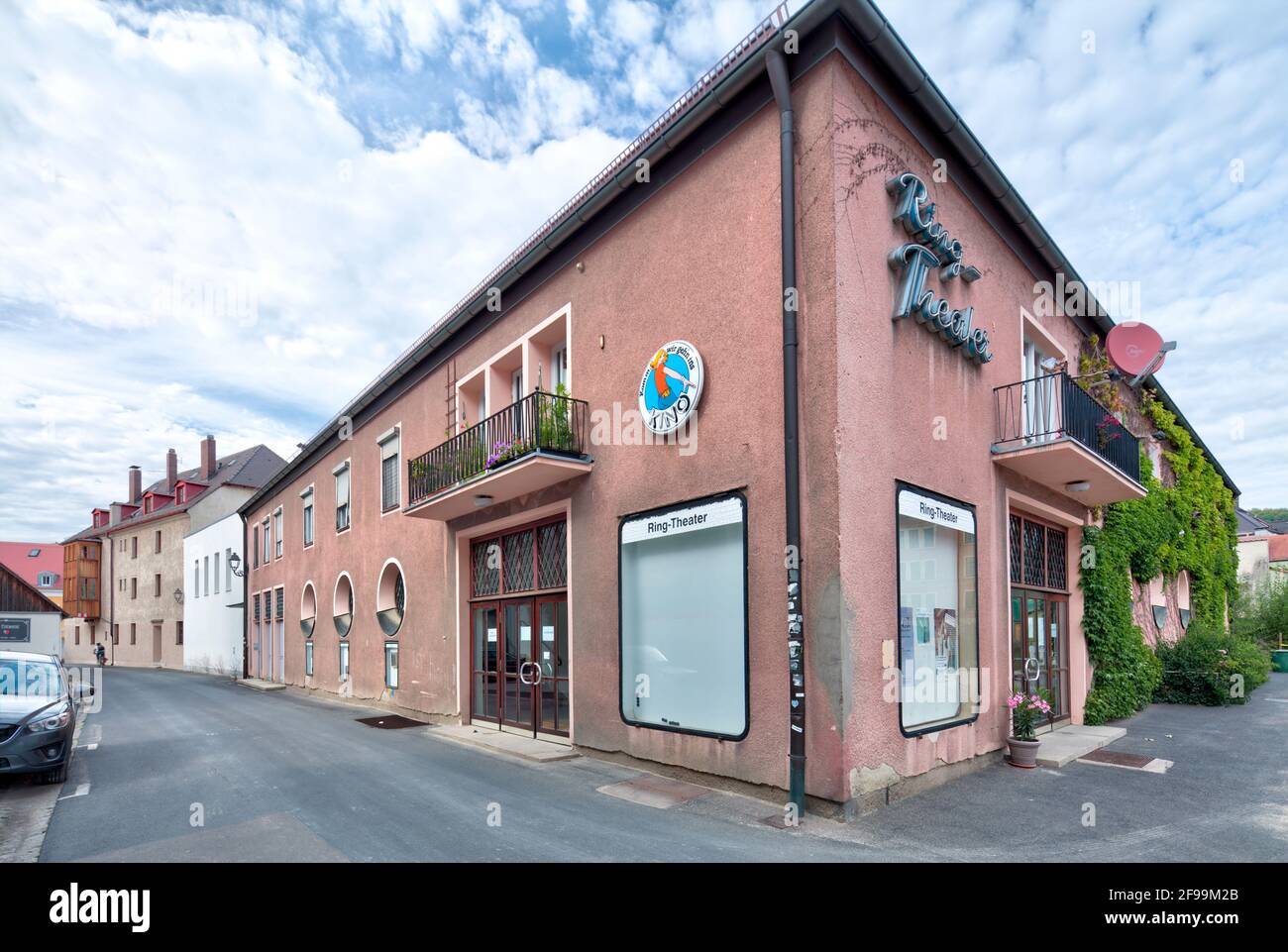 Ring theater, cinema, events, culture, house facade, alley, Amberg ...