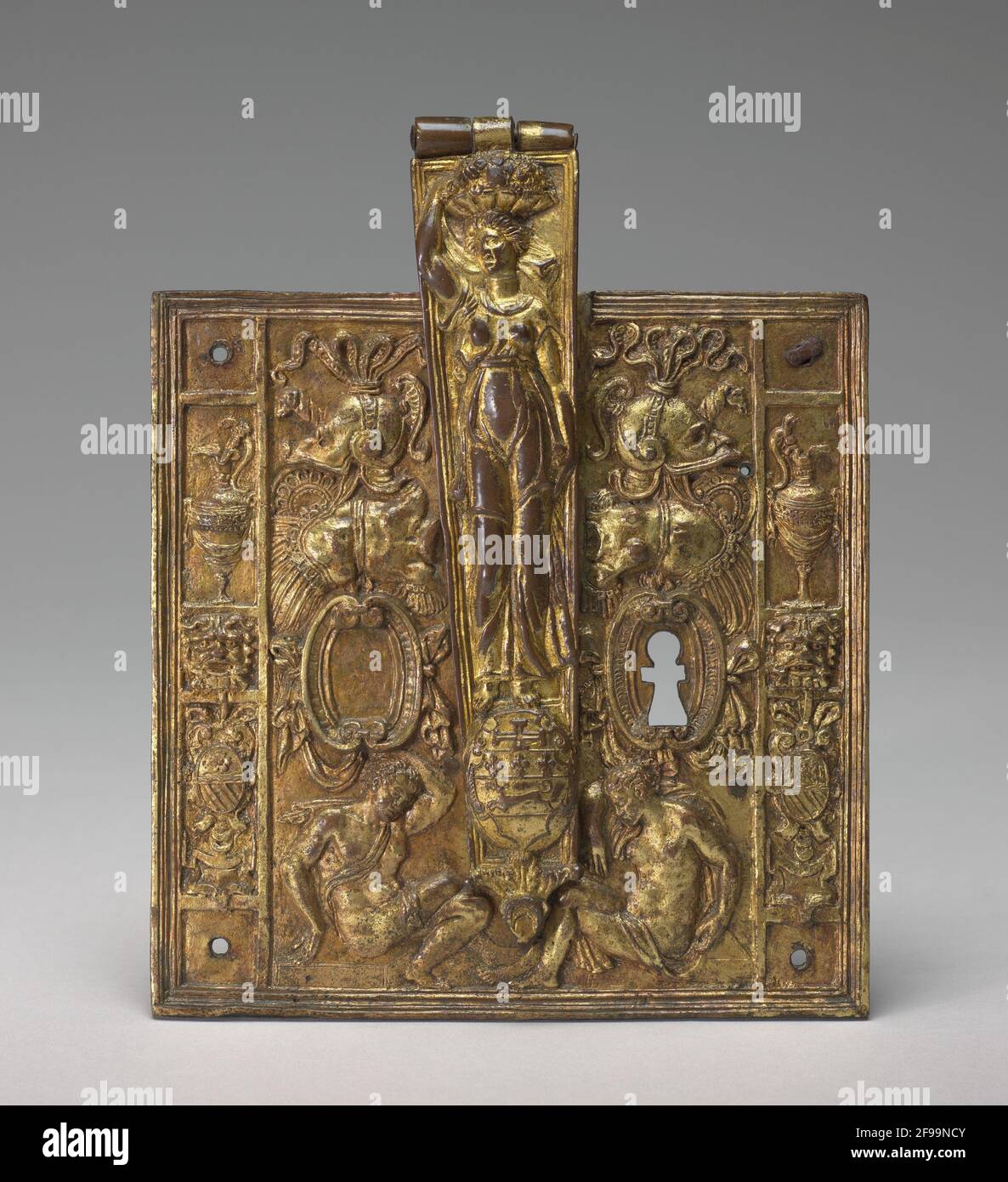 Lock Face Plate, 16th century Stock Photo - Alamy