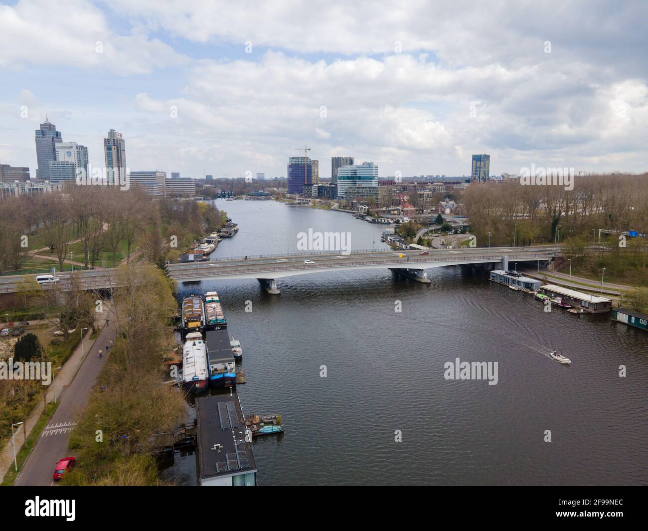 Amsterdam dam aerial hi-res stock photography and images - Alamy