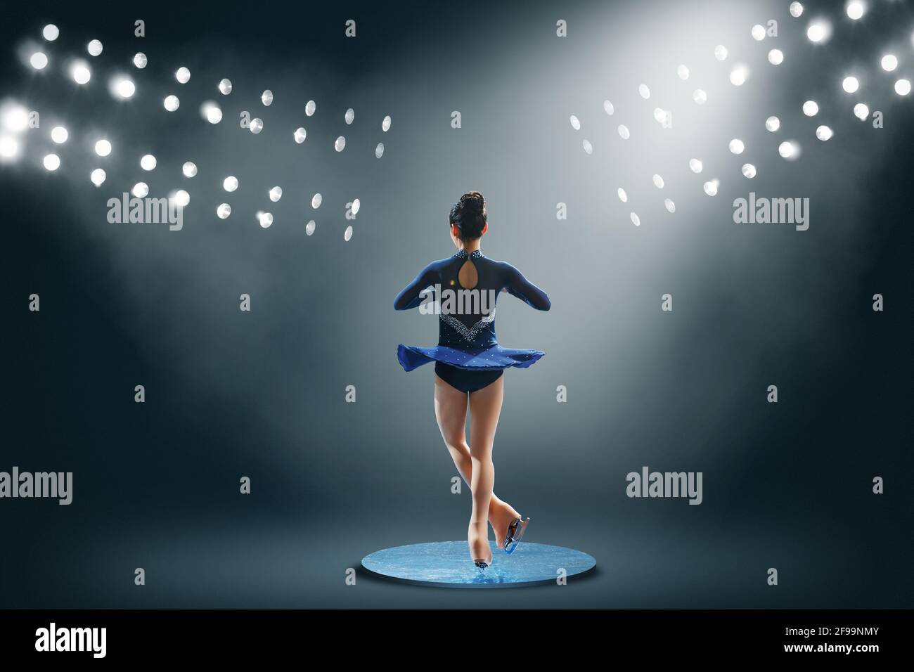Figure skaters figure Stock Photo - Alamy