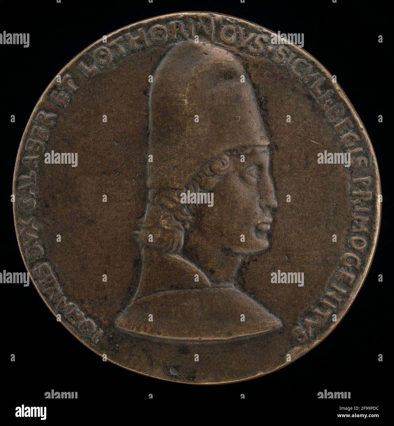 Jean d'Anjou, 1426-1470, Duke of Calabria and Lorraine [obverse], 1464 ...