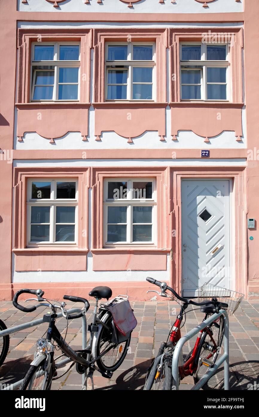 Front door, entrance, house facade, facade, architecture, decorative ...