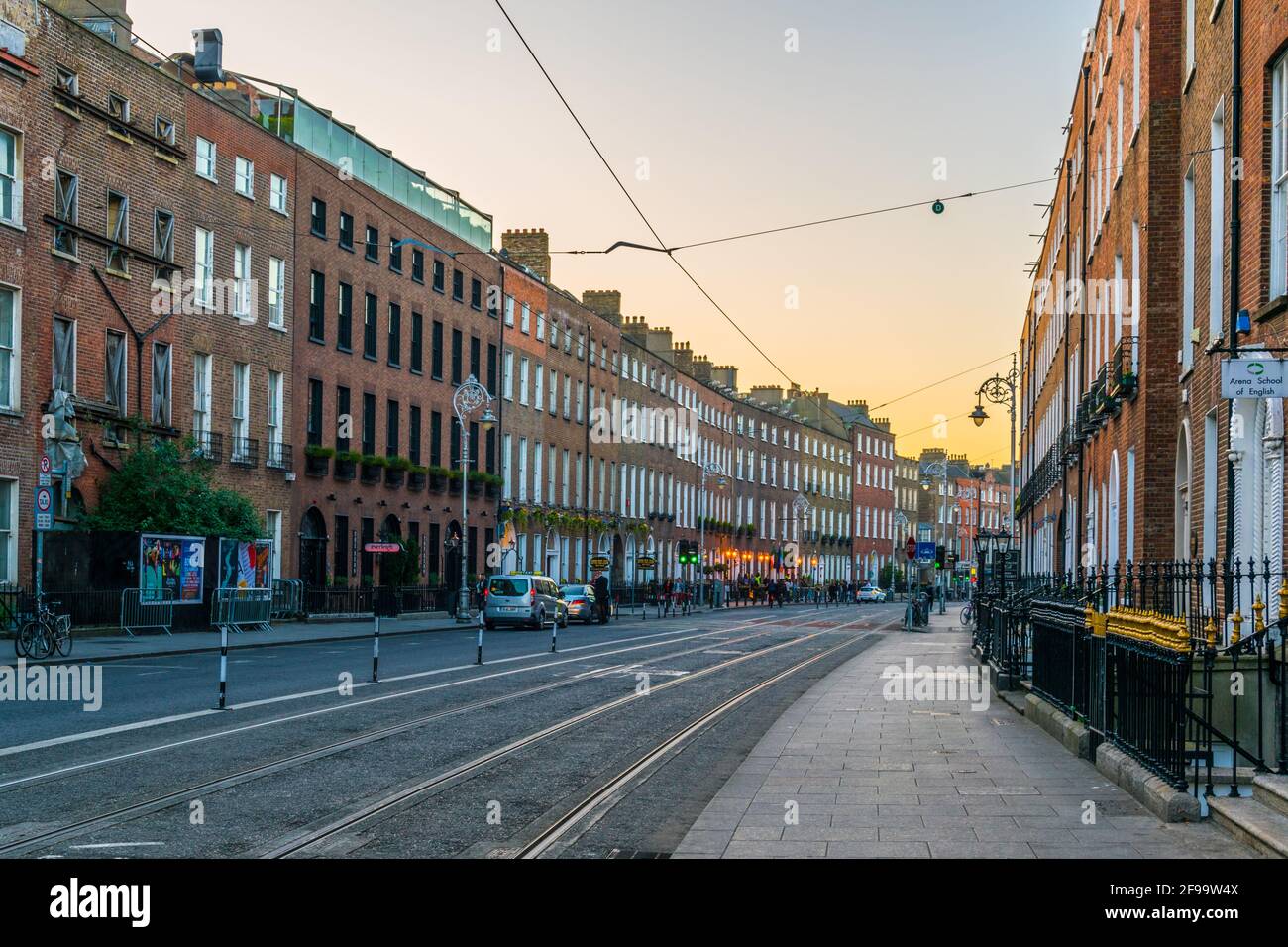 Abbey street dublin night hi-res stock photography and images - Alamy