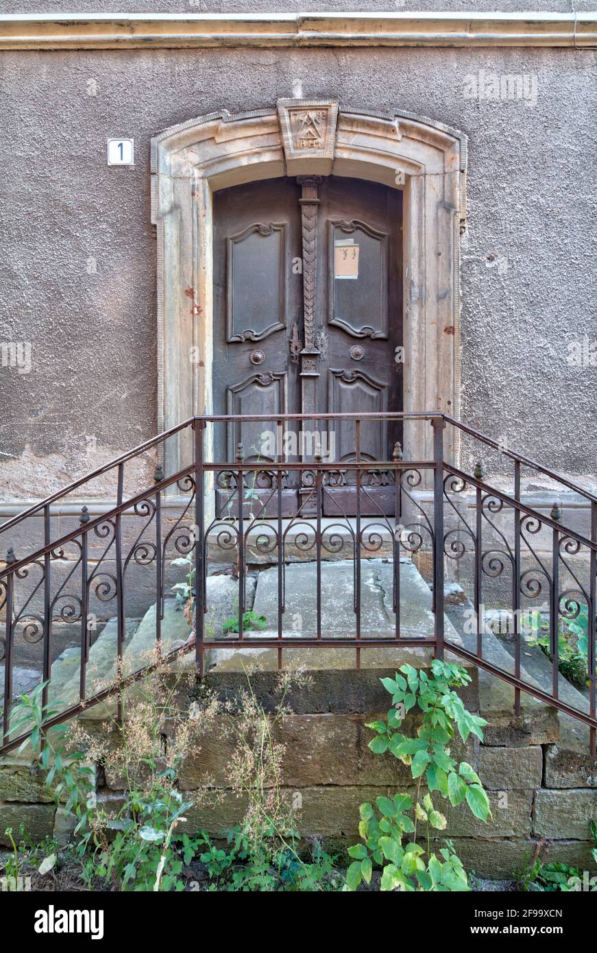 Front door, house facade, facade, architecture, old, Haßberge, Ebern ...