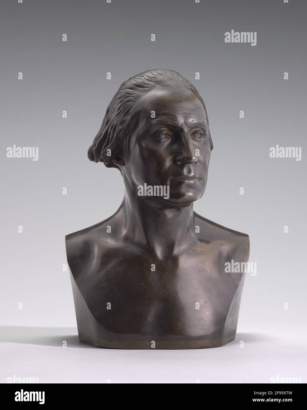 George Washington, model 1785, cast 1850/1877 Stock Photo - Alamy