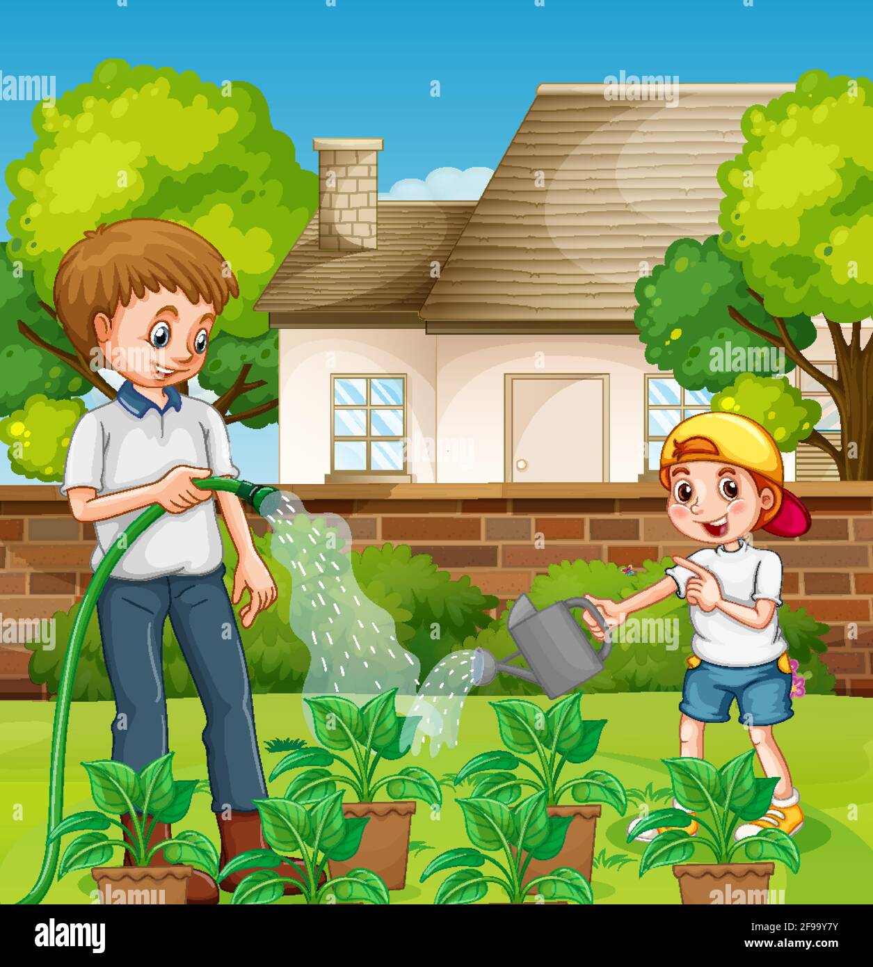 Outdoor Scene Clipart