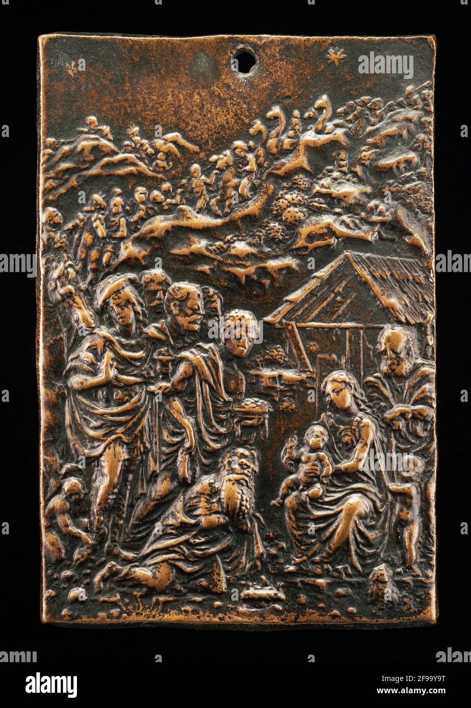 The Adoration of the Magi, late 15th - early 16th century Stock Photo - Alamy
