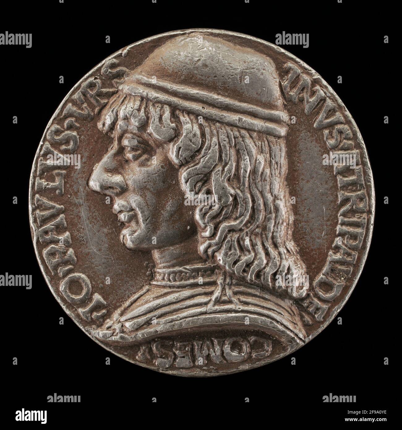 Giovanni Paolo Orsini, 1450/1455-1502, Count of Atripaldi 1486 [obverse ...