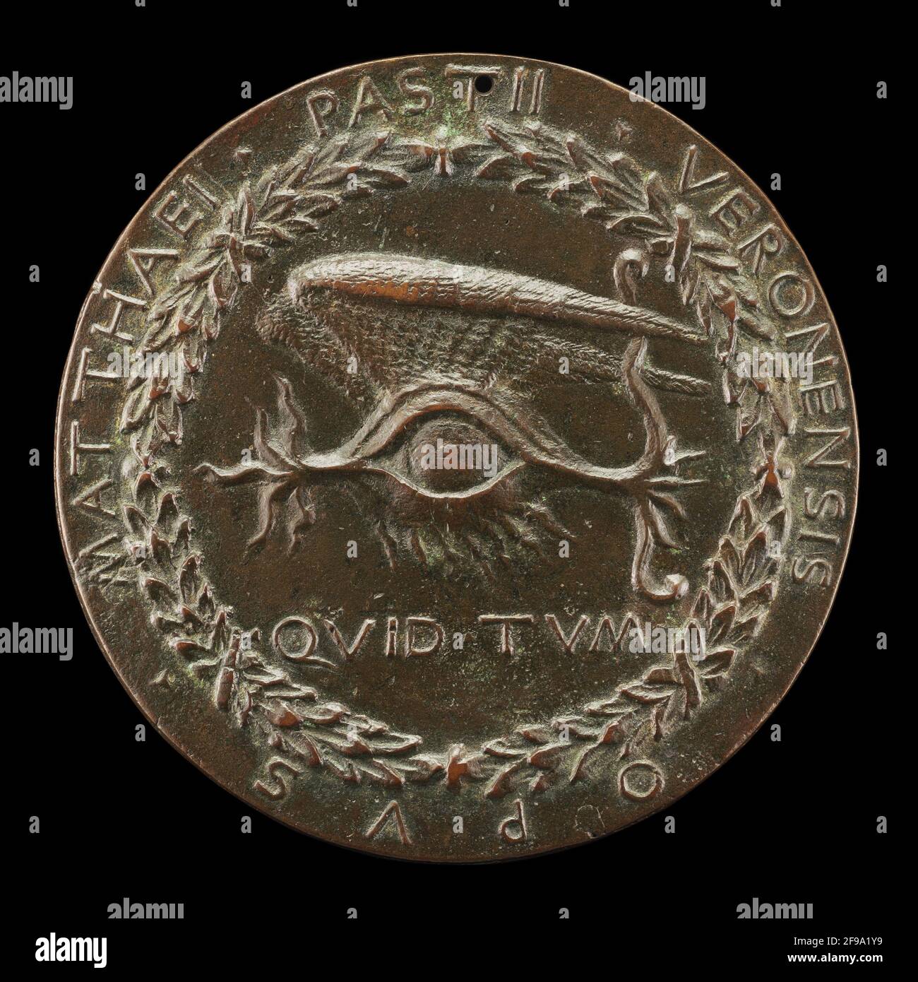 Winged Human Eye [reverse], 1446/1450 Stock Photo - Alamy