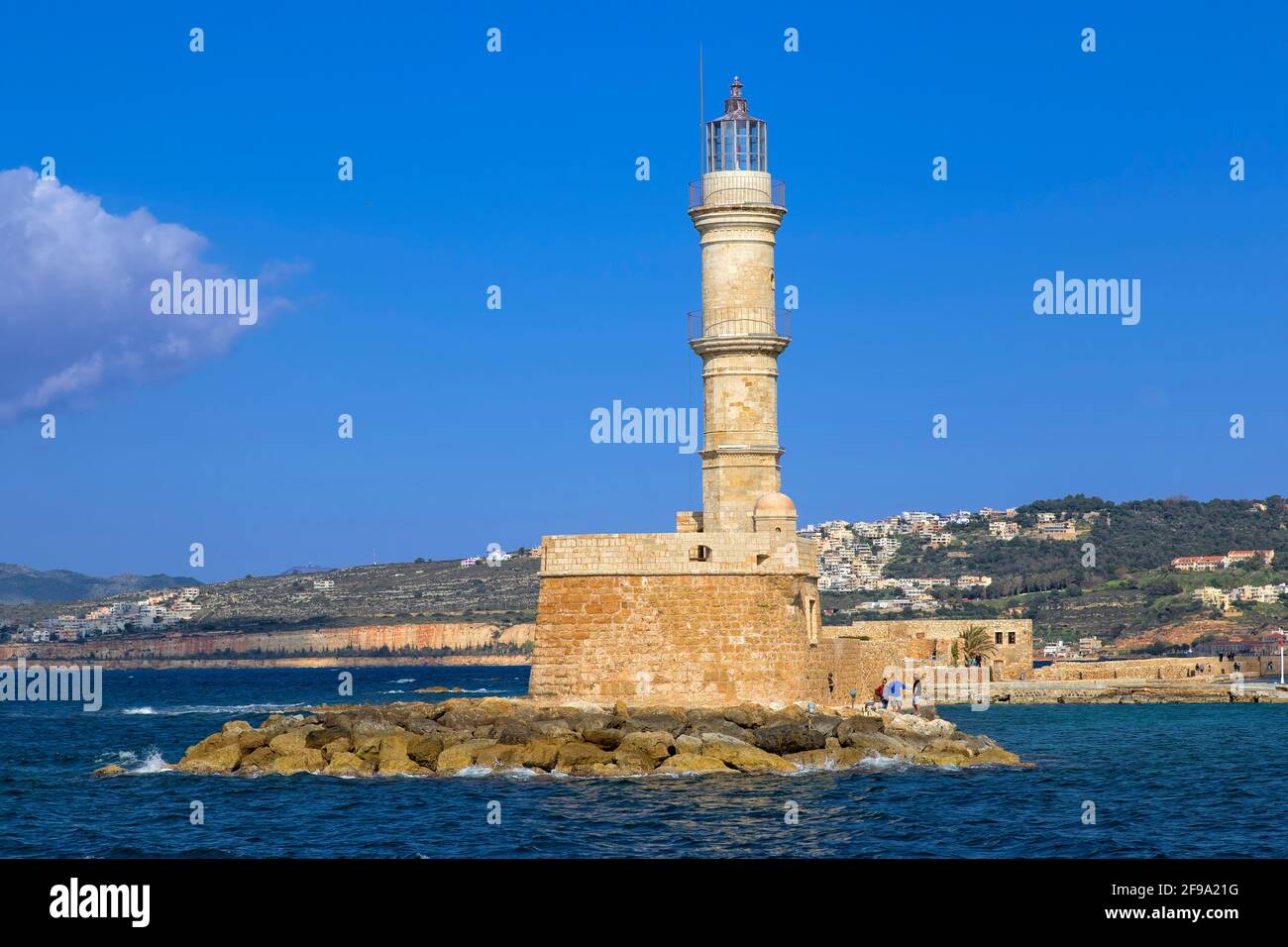 Lighthouse of chania hi-res stock photography and images - Alamy