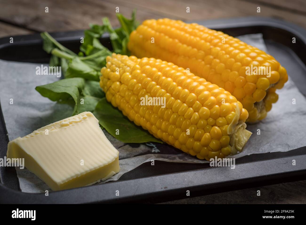 corn with butter Stock Photo - Alamy