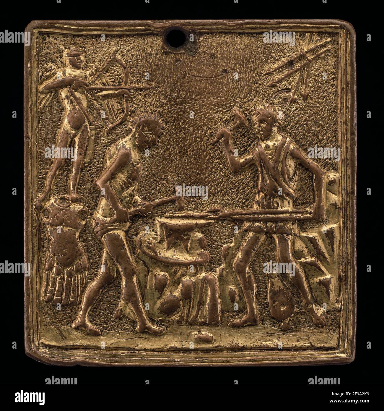 Vulcan Forging the Arrows of Cupid, late 15th - early 16th century ...