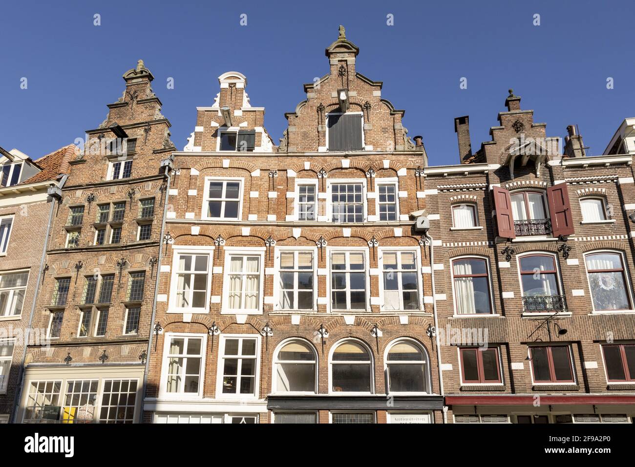 European architecture of medieval town in Europe Stock Photo - Alamy